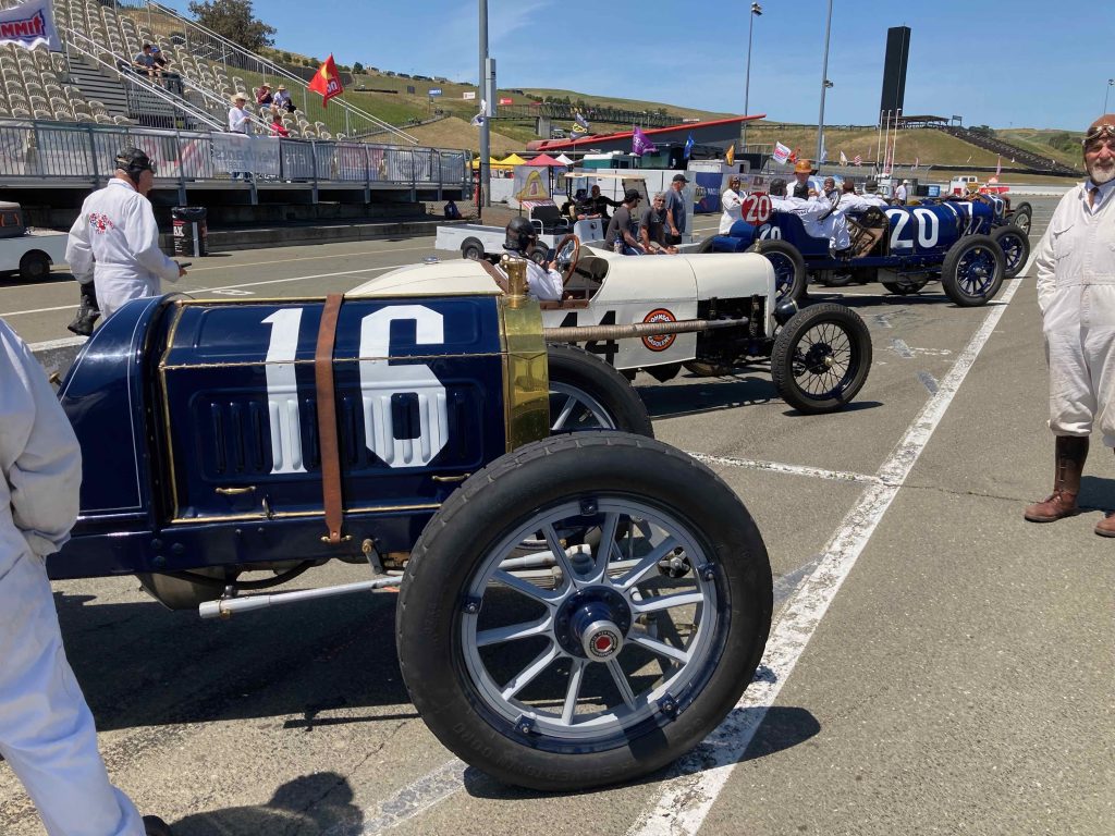 2022 4 30 Sonoma Raceway SVRA Speed Tour Ragtime Racers 1912 PACKARD ...