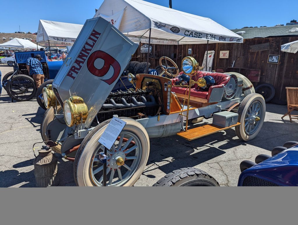 2022 8 19 ca. TM Monterey Historics Ragtime Racers 1912 FRANKLIN Desert ...