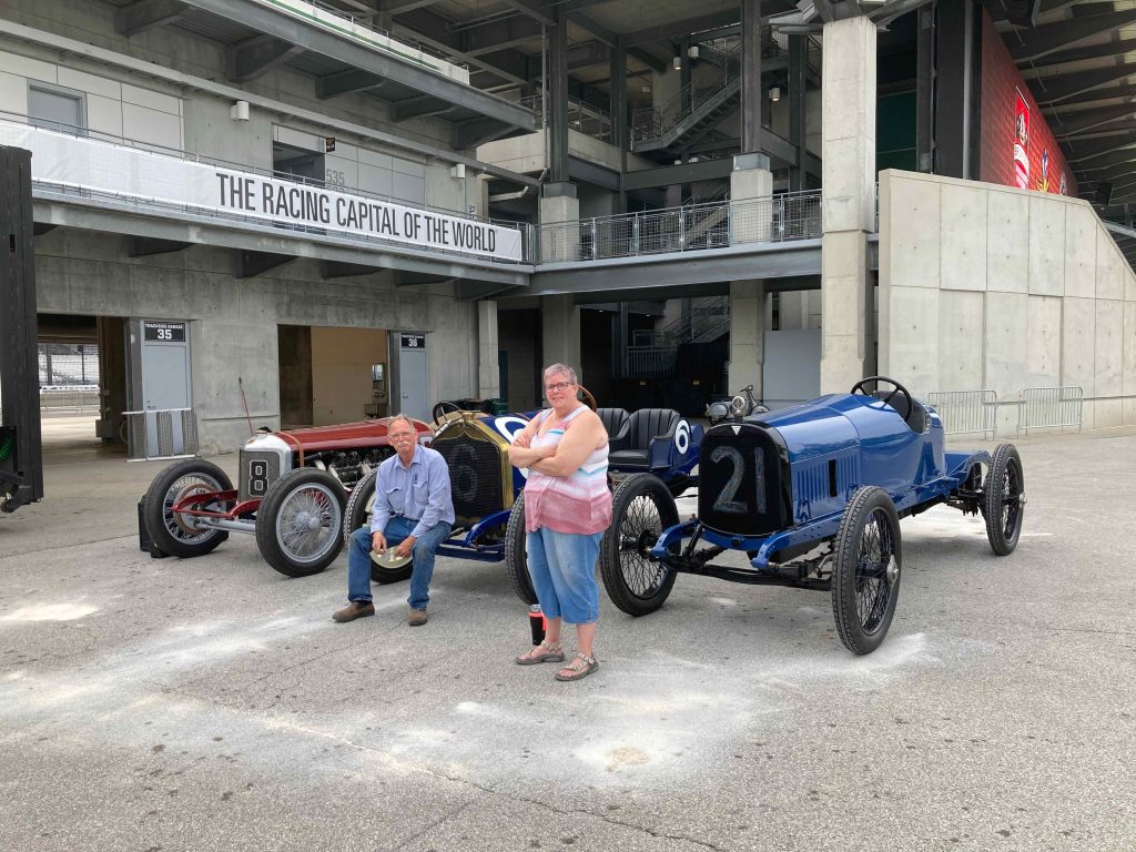 2023 6 18 Ragtime Racers at SVRA IMS Speedtour Bill and Carol