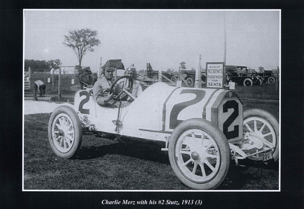 1913 STUTZ Indy 500 Charlie Merz Car 2 11"×7 5" photo