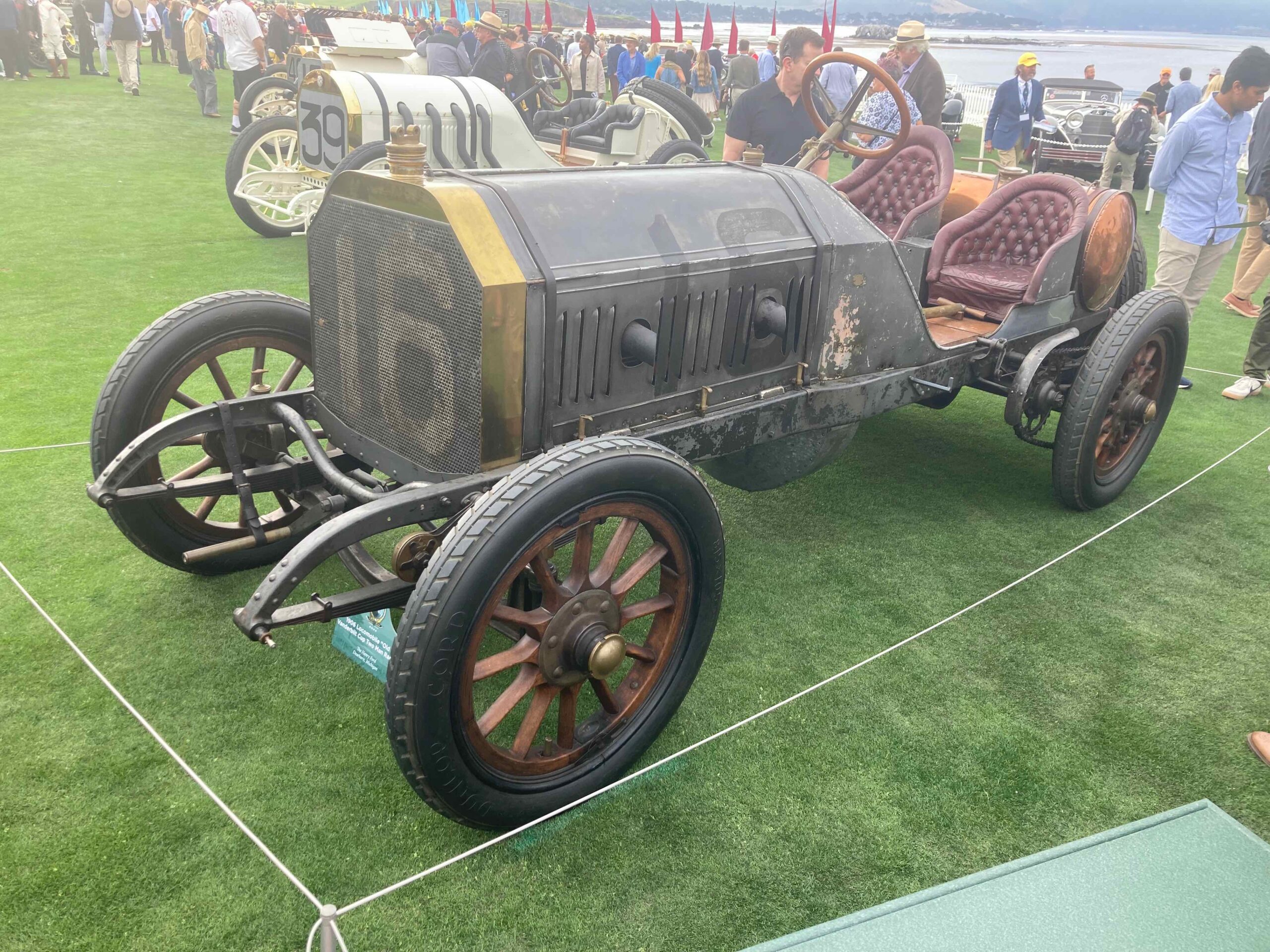 2023 8 20 Monterey, CA Pebble Beach Concours Vanderbilt Cup Race cars ...