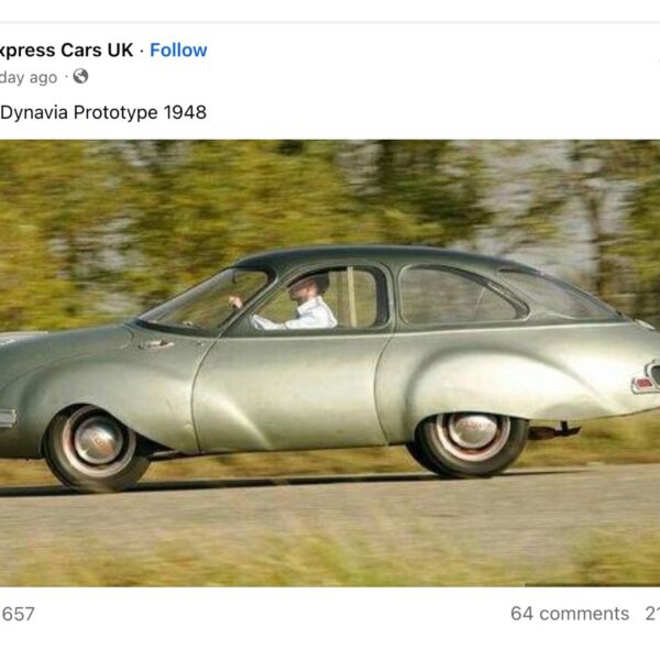 1948 PANHARD Dynavia Prototype Fb