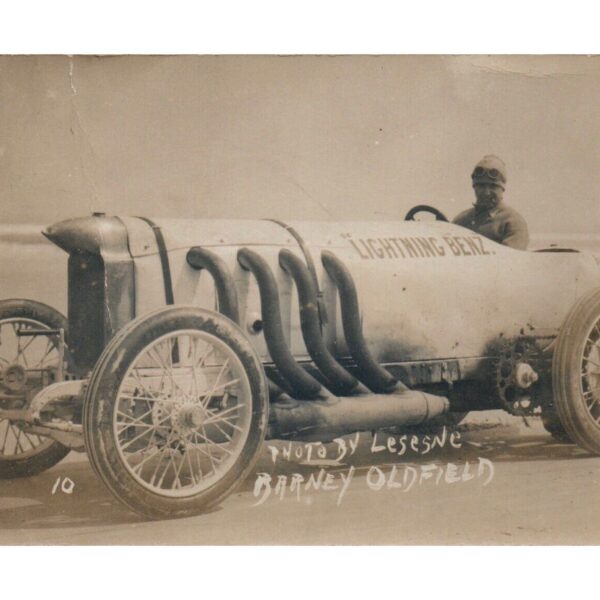 1910 3 16 Barney Oldfield Daytona Beach race 1910 Lightning Benz ...
