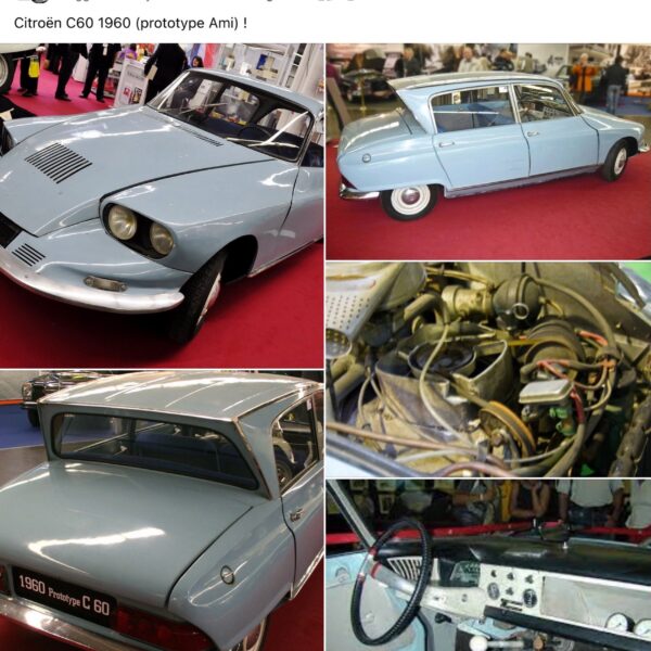 1960 CITROEN C60 prototype Ami FB
