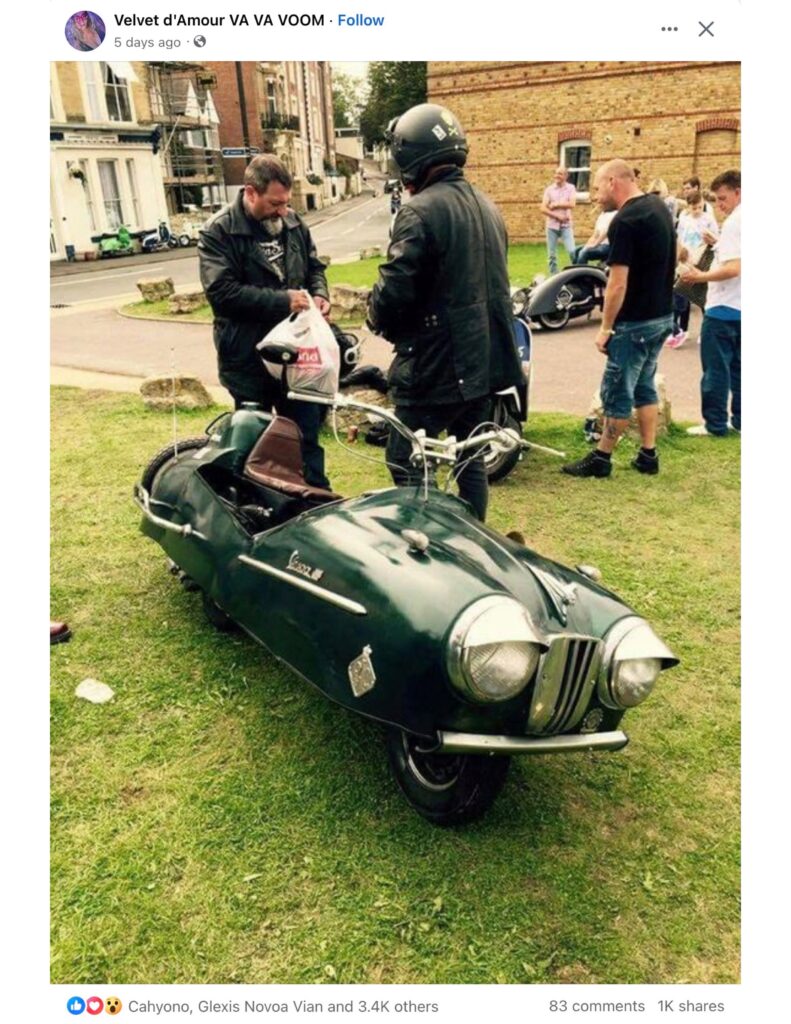 VA VA VOOM 2-wheeler