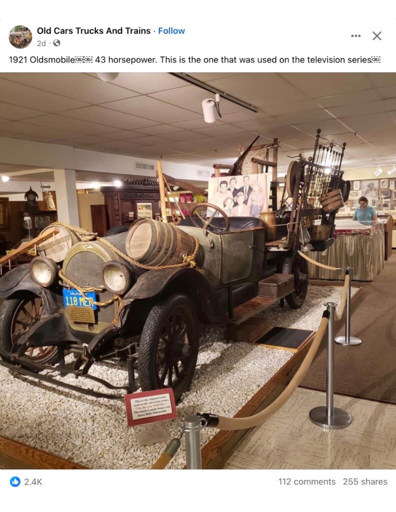 1921 OLDSMOBILE truck Beverly Hillbillies FB