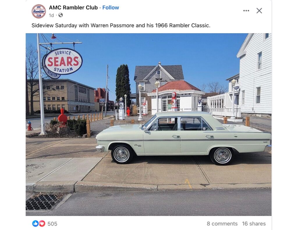 1966 RAMBLER Classic FB