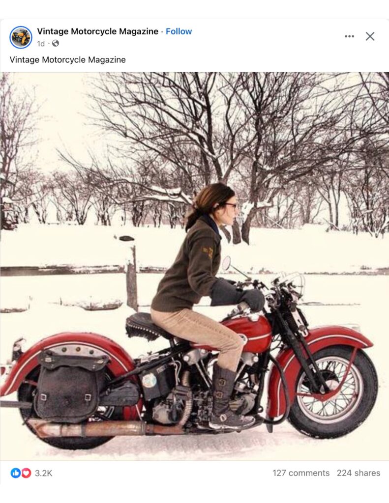 HARLEY DAVIDSON Knucklehead MC FB