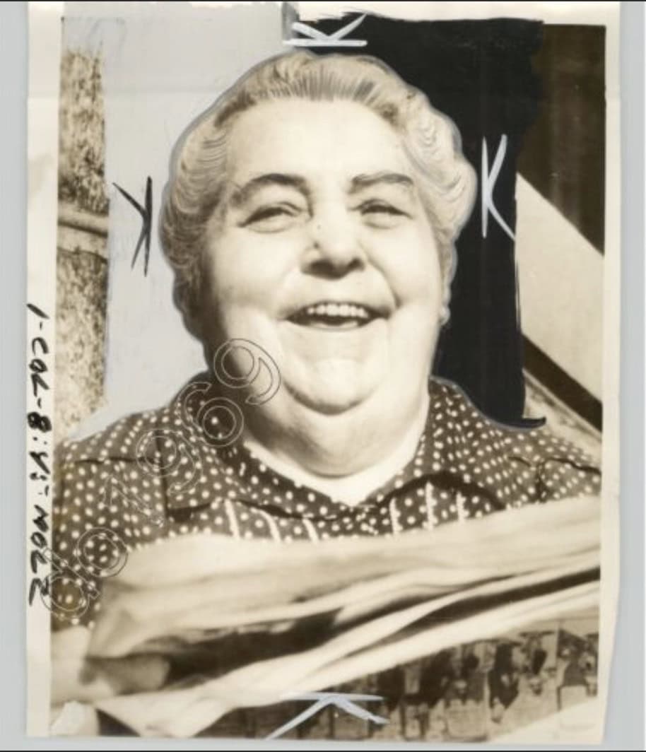 1939 Mrs. Emma C. Bergdoll, Grover Bergdoll's mom