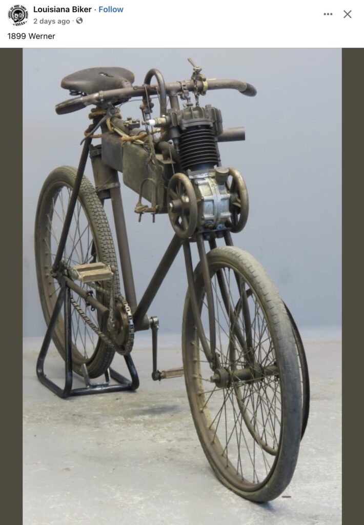 1899 WERNER motorcycle