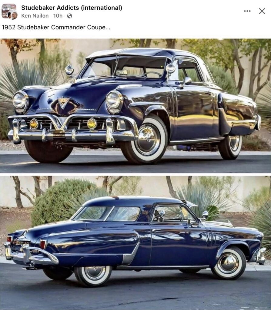 1952 STUDEBAKER Commander Coupe FB