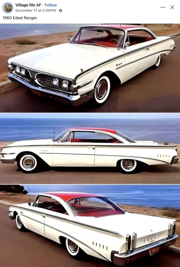 1960 FORD EDSEL Ranger FB