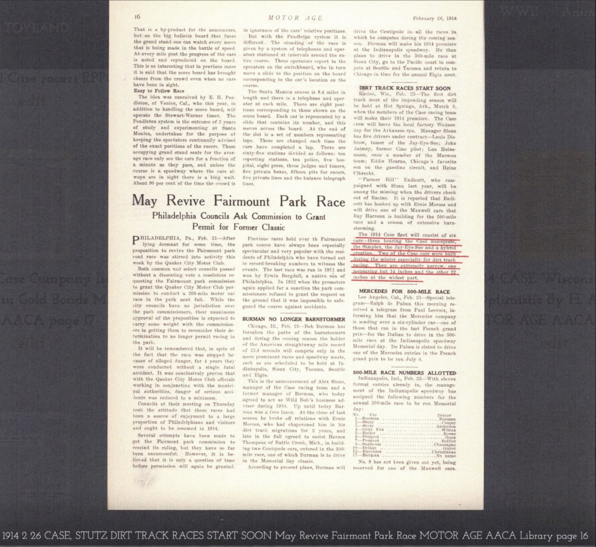 CASE Racing Archives - Chuck's Toyland