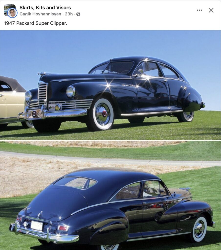 1947 PACKARD Super Clipper FB