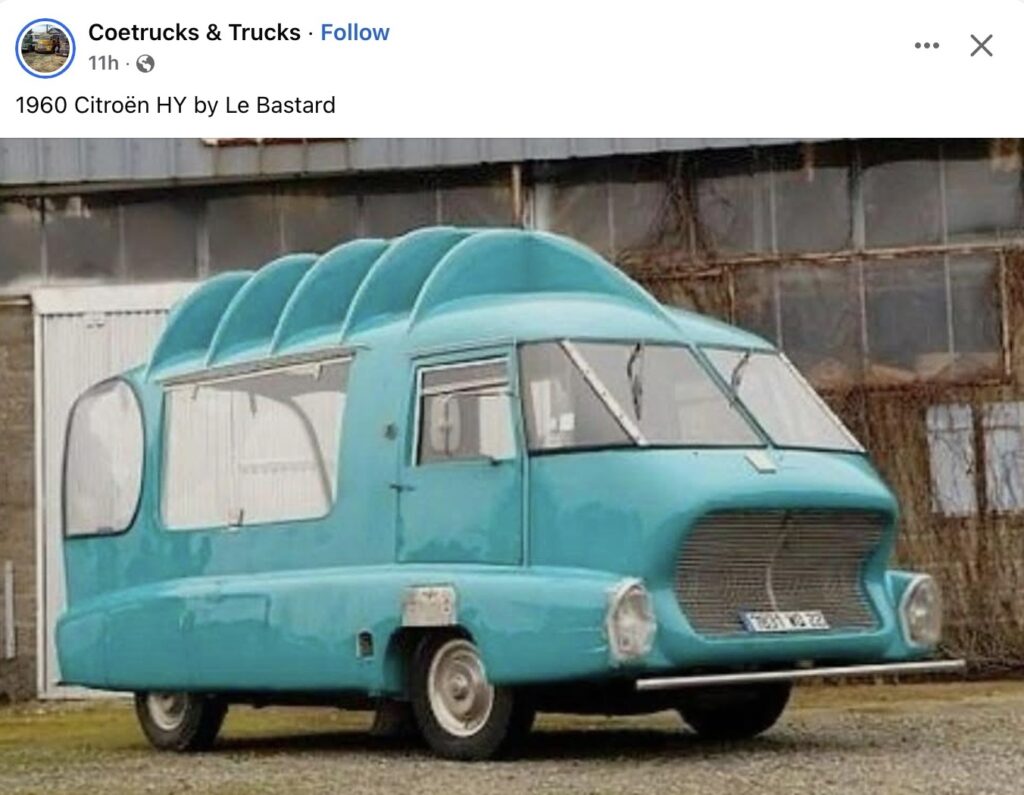 1960 CITROEN HY FB