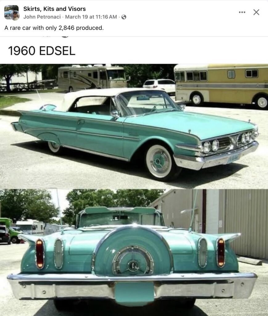 1960 EDSEL FB