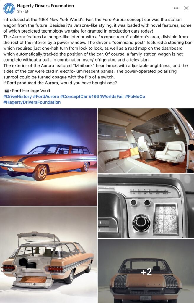 1964 FORD Aurora concept FB
